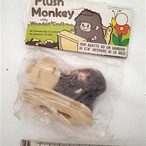 MONCICCI - Mon Ciccì - Monchichi - Moncichi 70s Plush Monkey With ...