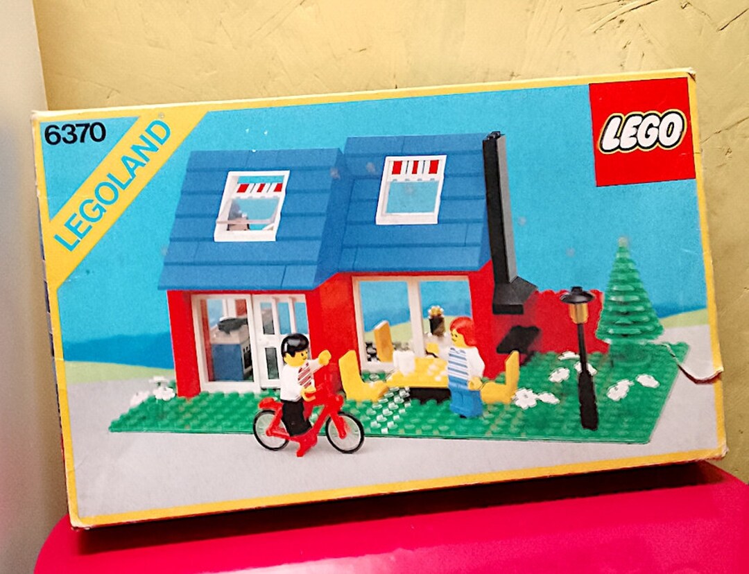 LEGO Weekend Home Holiday Home 1985 Germany Code 6370 Complete in Used ...