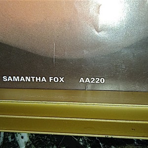 SAMANTHA FOX 1985 Uk Original Vintage Maxi Hot Poster 89x 62 ...