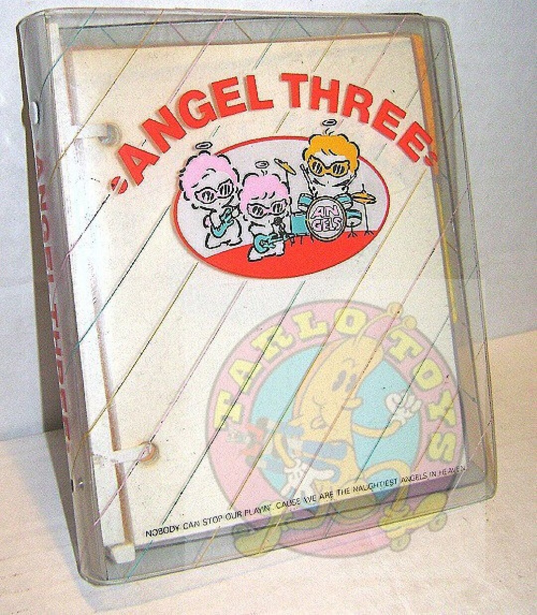 ANGEL THREE 80s Kutsuwa Japan Mini Organiser Diary Mini Diario Memo Pad ...