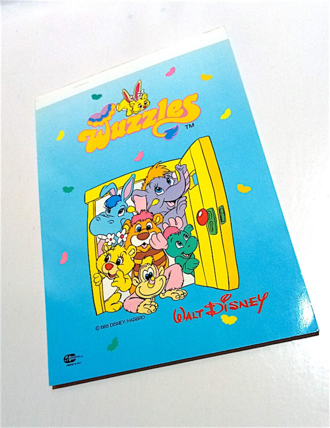 WUZZLES Walt Disney 1985 TC Cartorama Italy Memo Pad Notes - Etsy