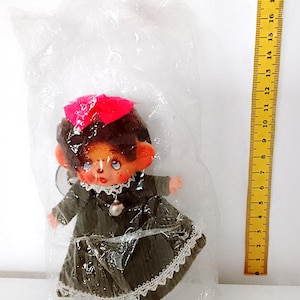 MONCICCI' MON CICCI' Monchichi Monchici 70s Japan Rare Doll Decoration ...