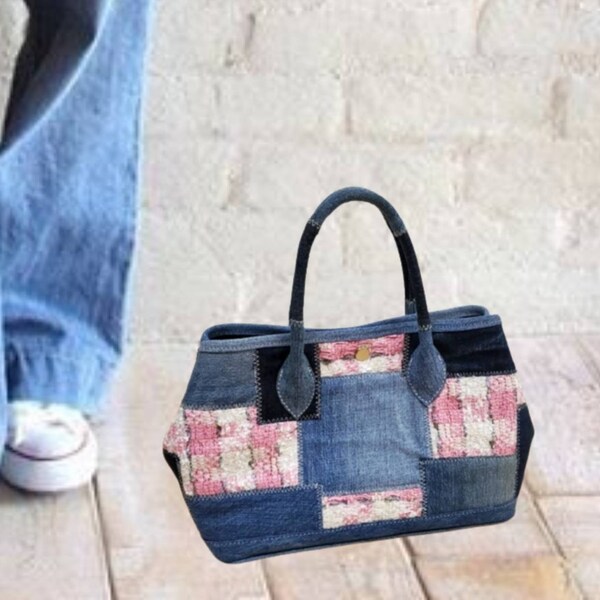 Denim Patchwork - Etsy