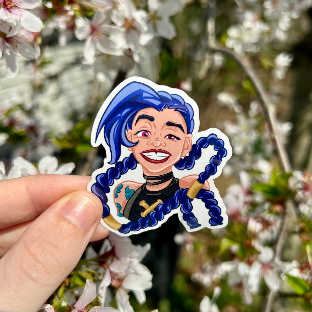 Arcane Jinx Sticker Die-cut Vinyl Sticker Laptop Decal Water Bottle ...