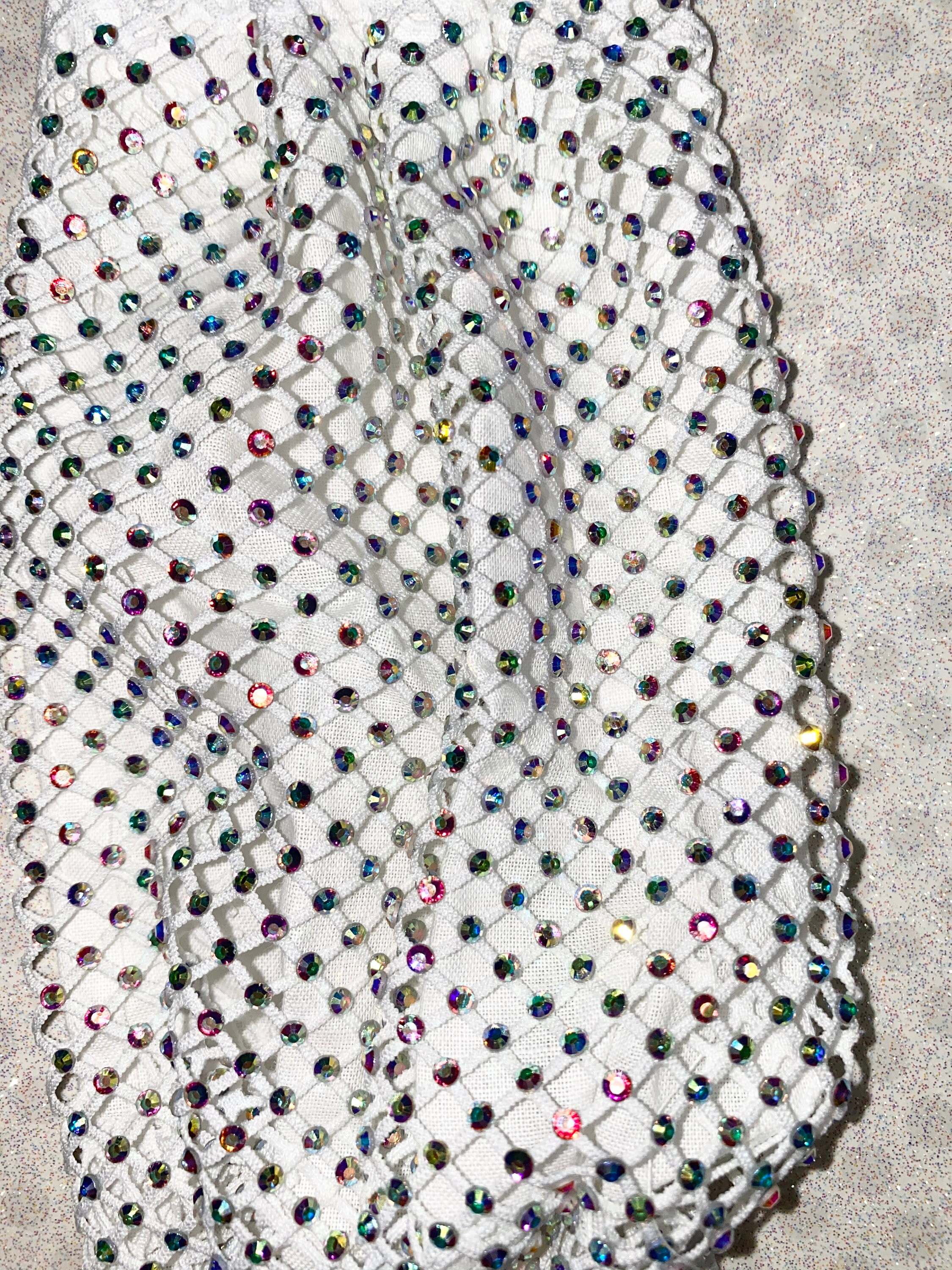 White Bling Face Mask Bridal Face Mask With Bling - Etsy