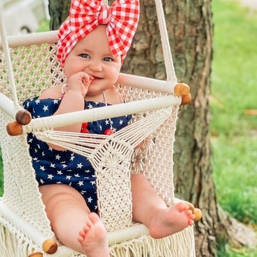 PATTERN Macrame Baby Swing DIY Instant Download Step by Step - Etsy
