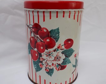Cherry Tin - Etsy