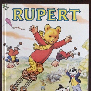 Vintage Rupert Book, the Daily Express Annual 1982, First Edition - Etsy