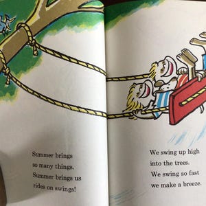 Summer by Alice Low, Dr. Seuss Book Club Edition, 1963, Vintage ...