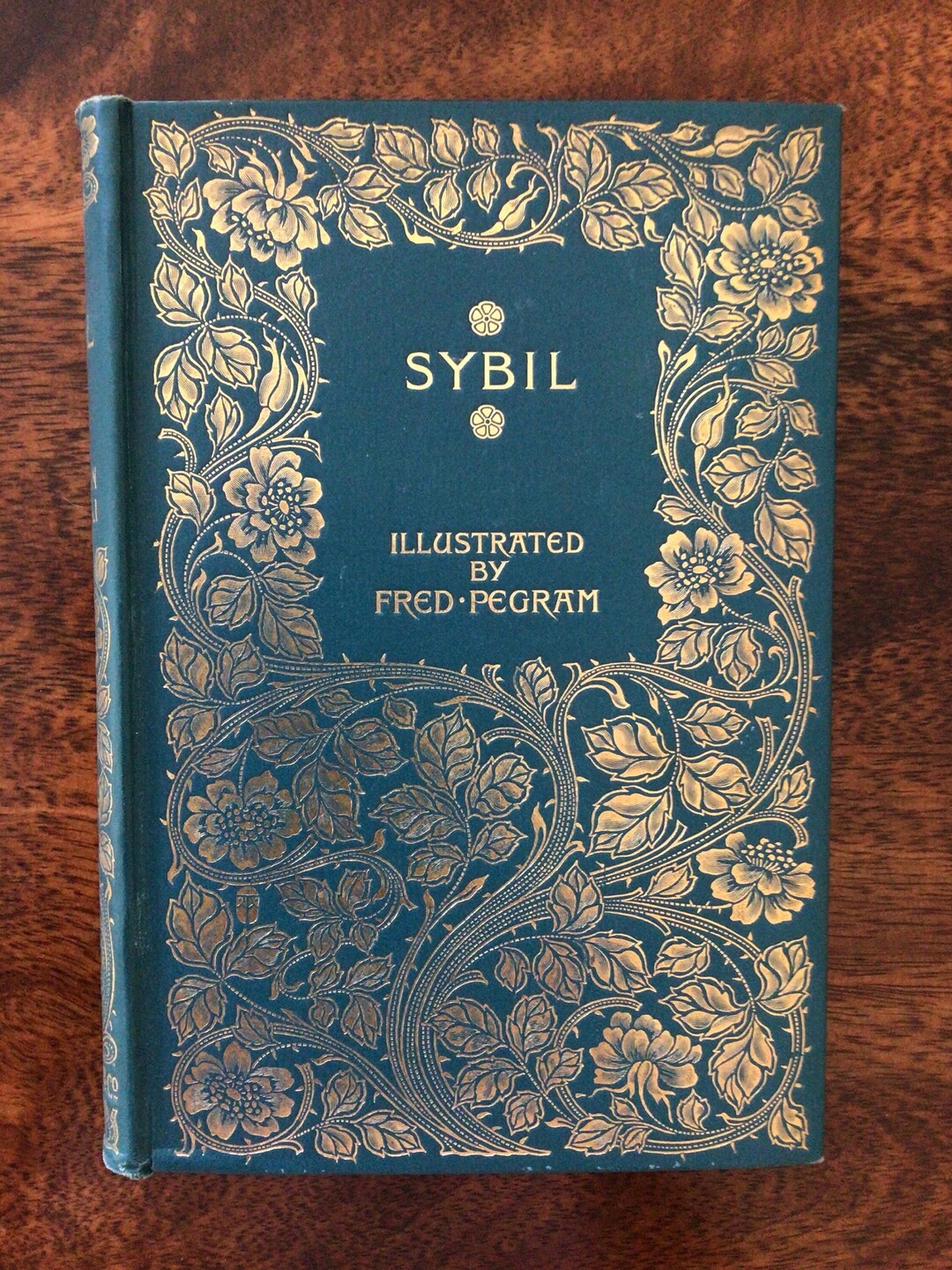 Antique Book, Sybil or the Two Nations by Benjamin Disraeli ...