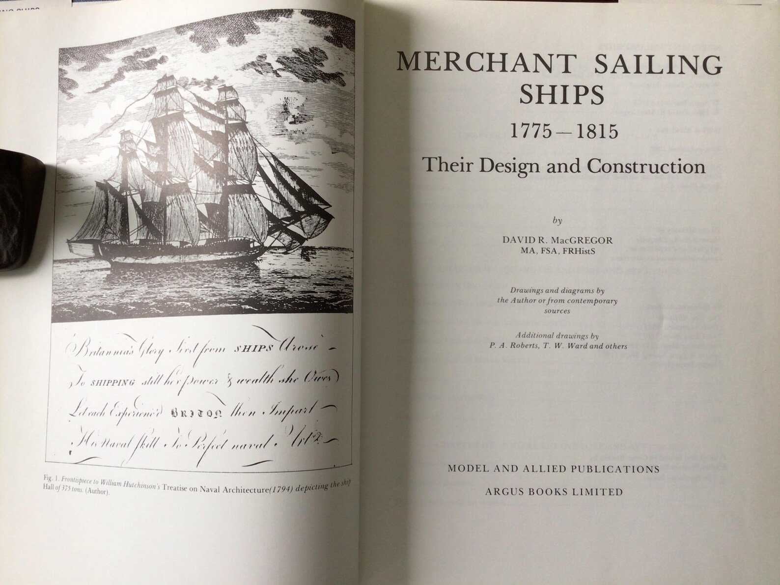 Merchant Sailing Ships 1775-1815, Their Design and Construction by ...