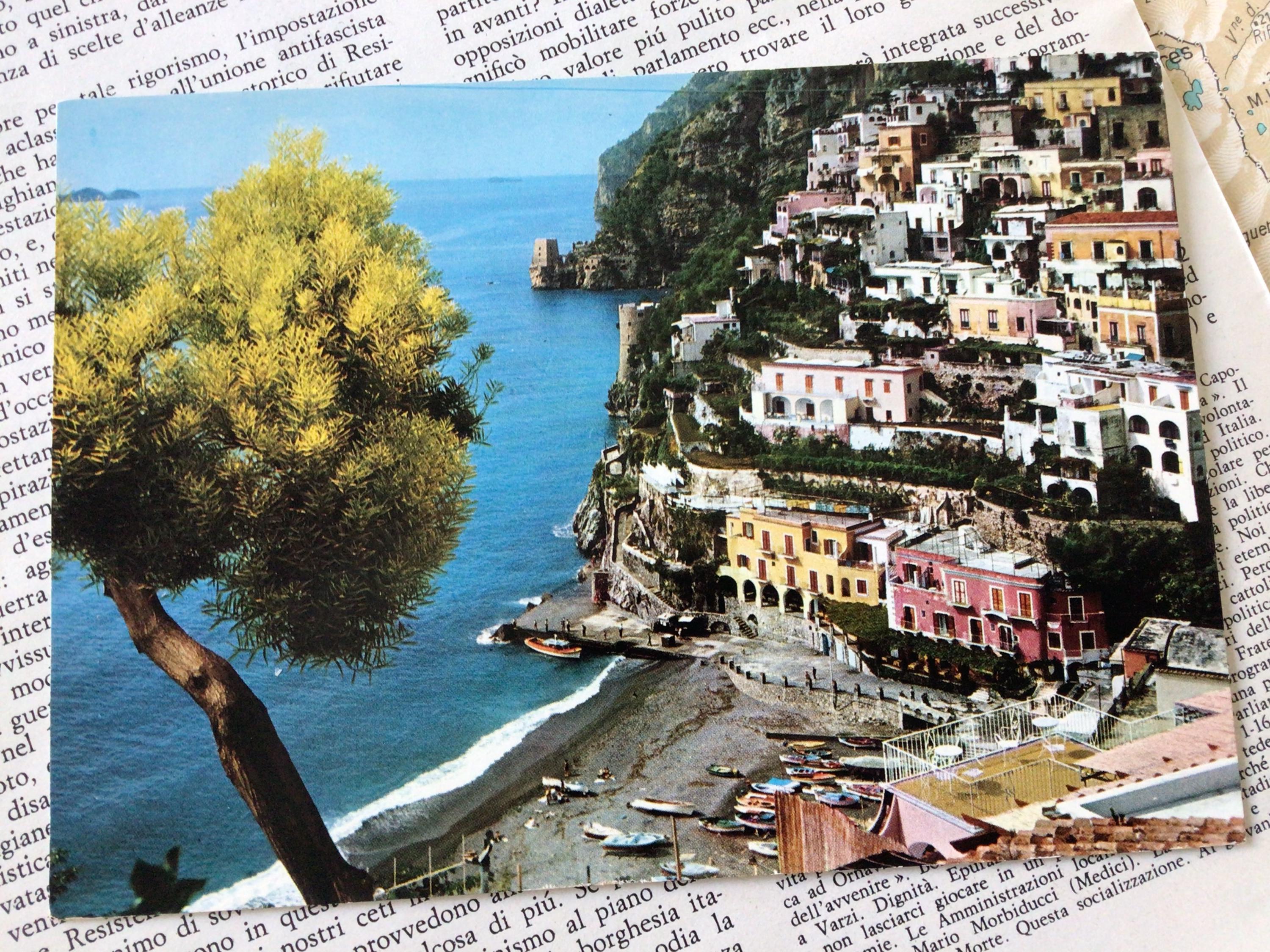 Vintage Italian Ephemera Collage: Scrapbook, Junk Journal Art Supply ...