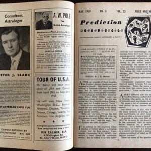 Vintage Occult Magazine, Prediction, 1959, Astrology, Dreams, the ...