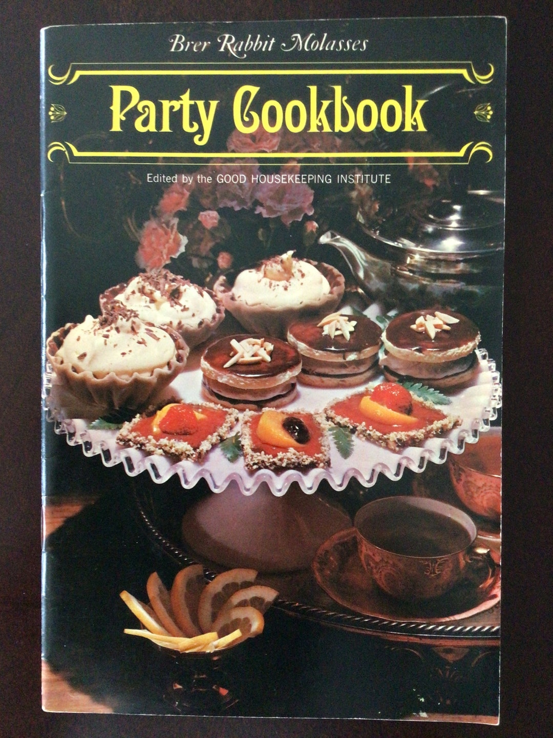 Vintage 1964 Party Cookbook, Brer Rabbit Molasses, Midcentury Graphics ...