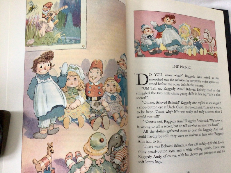 Raggedy Ann Book, Marcella, A Raggedy Ann Story by Johnny Gruelle ...