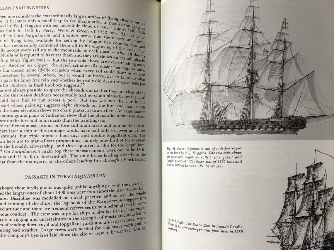 Merchant Sailing Ships 1775-1815, Their Design and Construction by ...