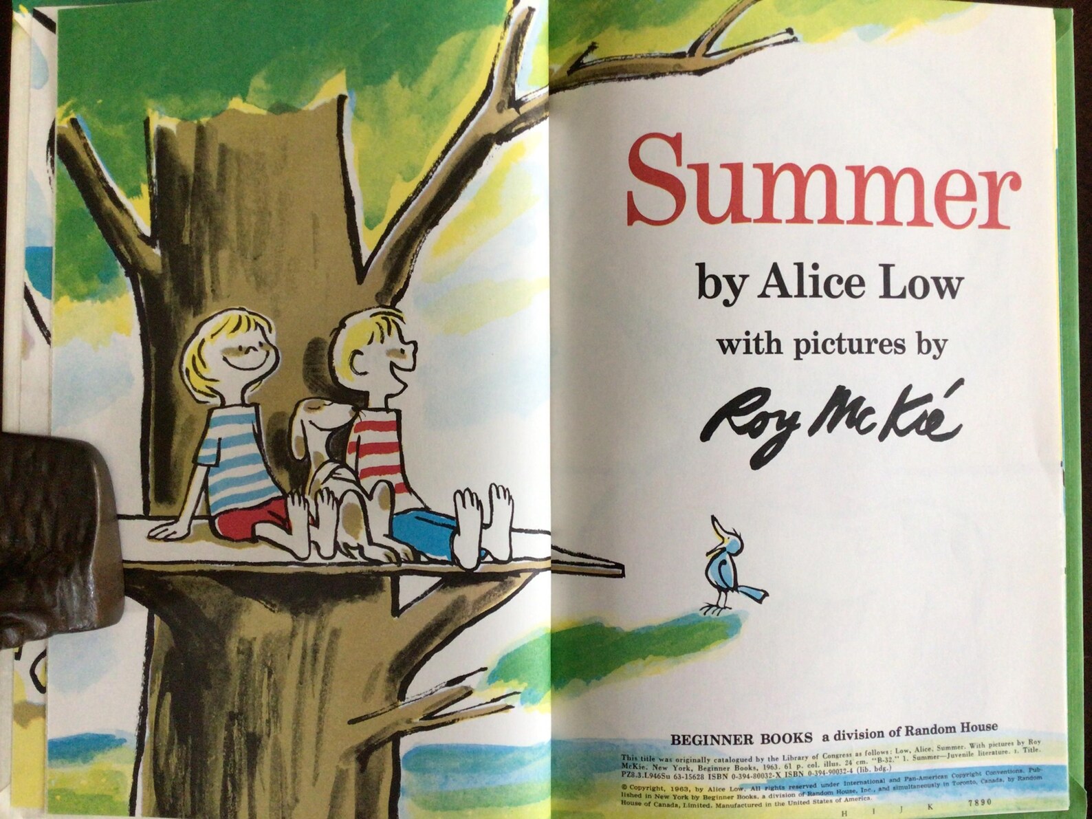 Summer by Alice Low, 1963 Dr. Seuss Book, Vintage Hardcover - Etsy