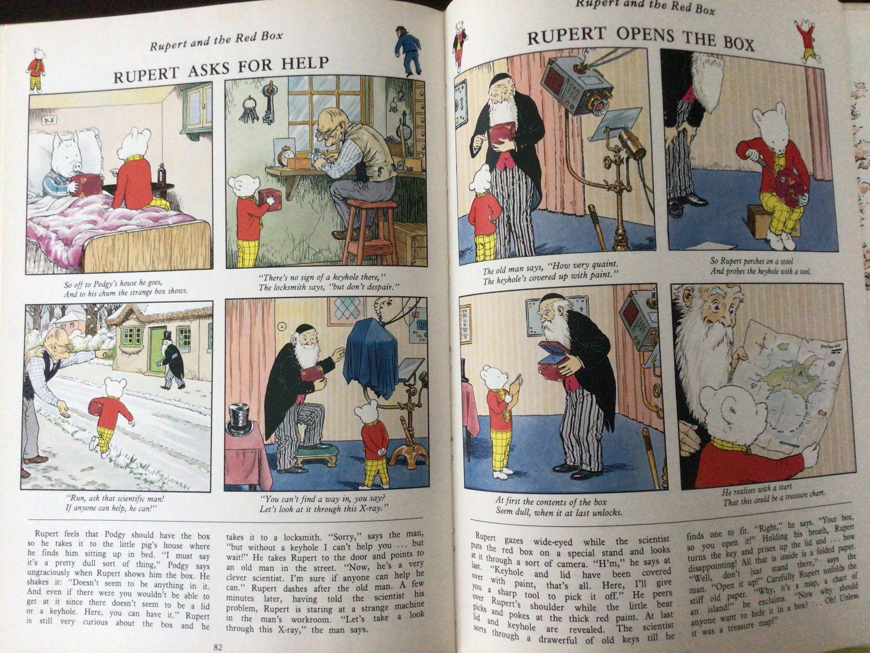 Vintage Rupert Book, the Daily Express Annual 1982, First Edition - Etsy