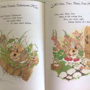 A Merry-mouse Book of Nursery Rhymes by Priscilla Hillman, 1981 ...