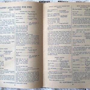 Vintage Recipe Booklet Monarch Flour for Pastry and Cakes happy Bakeday ...