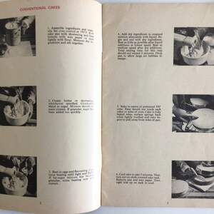 Vintage Recipe Booklet, Jolly Miller Pastel Cakes Made With Purity ...