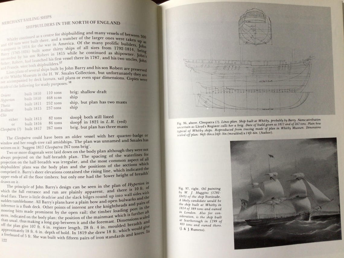 Merchant Sailing Ships 1775-1815, Their Design and Construction by ...