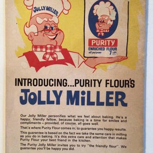 Vintage Recipe Booklet, Jolly Miller Pastel Cakes Made With Purity ...