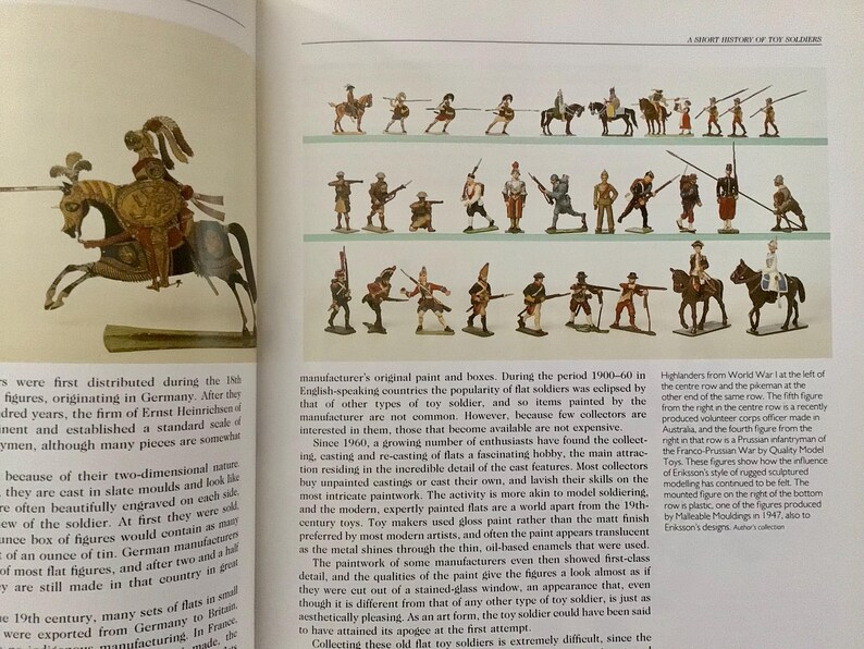 Collecting Toy Soldiers by James Opie, Hardcover, 1987 - Etsy