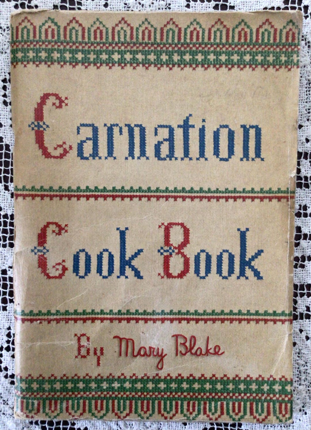 Vintage Carnation Cookbook by Mary Blake, Advertising Recipe Booklet ...