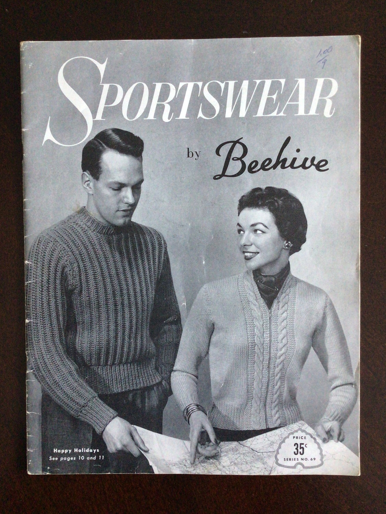 Vintage 1940’s Beehive Knitting Pattern Book, No. 69, Sportswear - Etsy