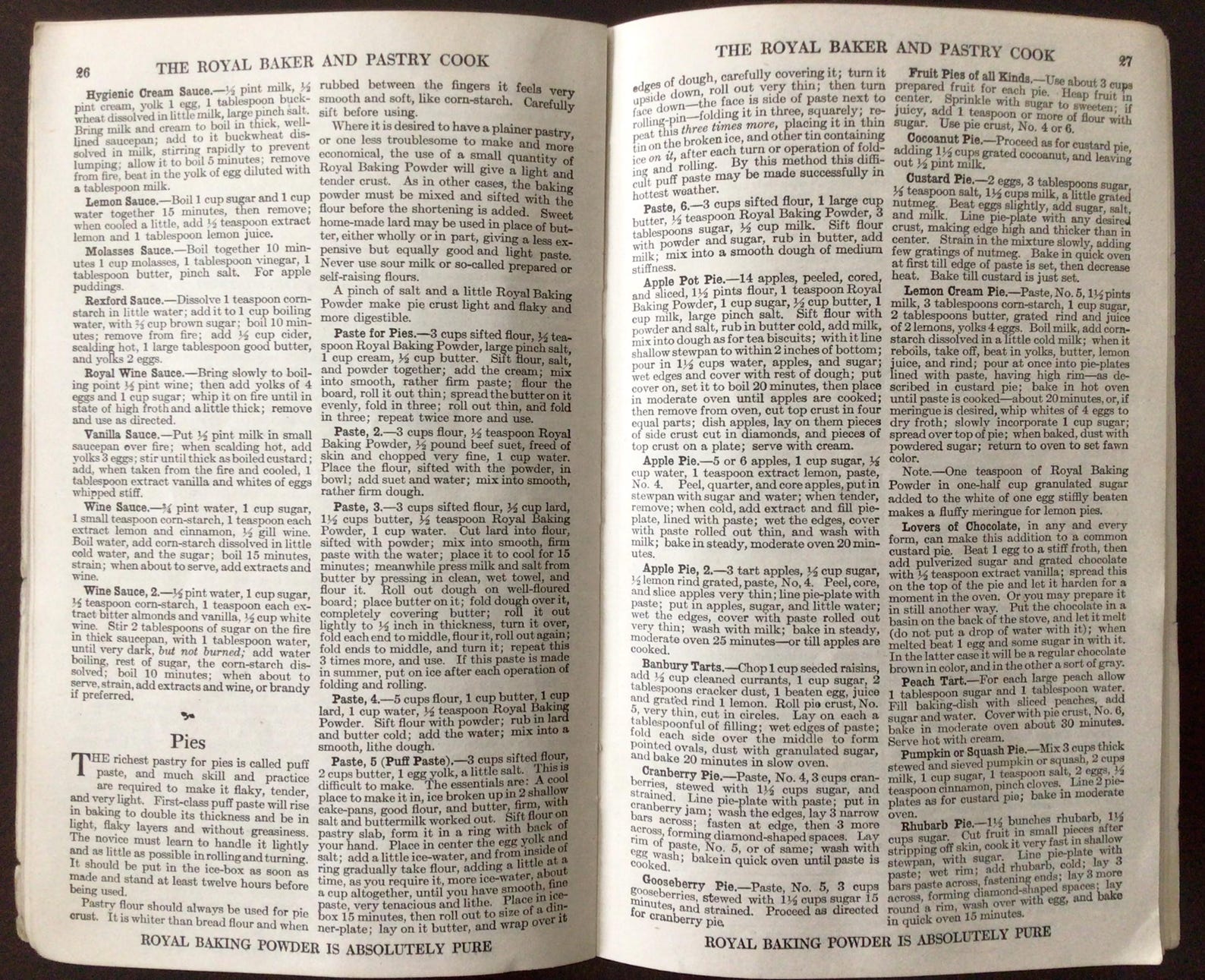 Antique Royal Baker and Pastry Cook: A Manual of Practical Receipts for ...