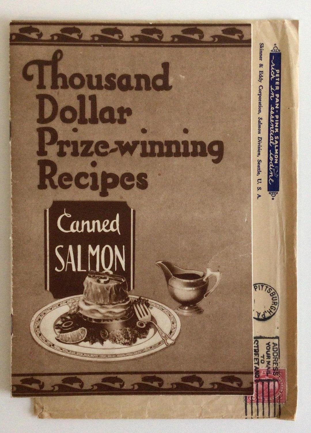 Vintage 1931 Recipe Booklet, Peter Pan Salmon, Original Mailer - Etsy
