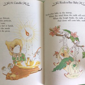 A Merry-mouse Book of Nursery Rhymes by Priscilla Hillman, 1981 ...