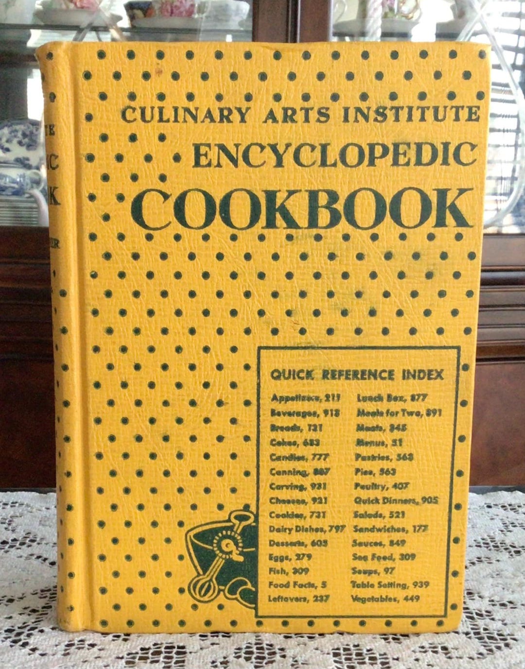 Vintage 1948 Culinary Arts Institute Cookbook, Ruth Berolzheimer ...