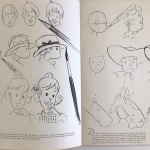 Vintage Walter Foster How to Draw COMICS Book #23, With Hal Rasmusson ...
