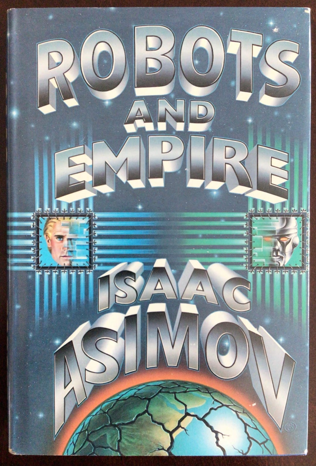Isaac Asimov, Robots and Empire, Hardcover, 1985, Vintage Sci Fi Book ...