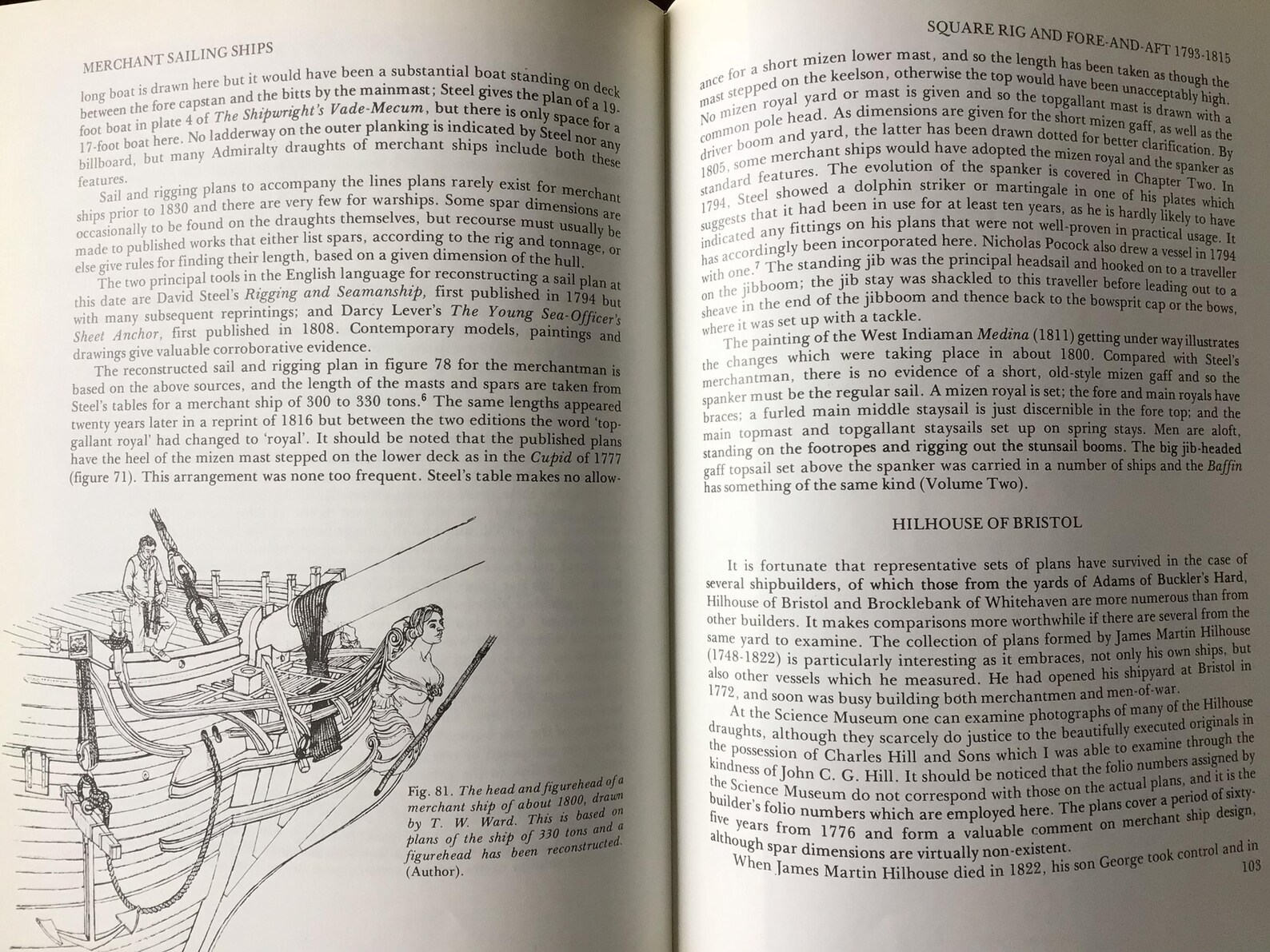 Merchant Sailing Ships 1775-1815, Their Design and Construction by ...