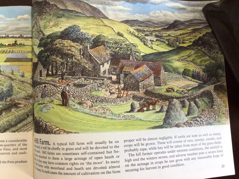 Farm Crops in Britain by Sir George Stapledon, Illustrated by S.R ...