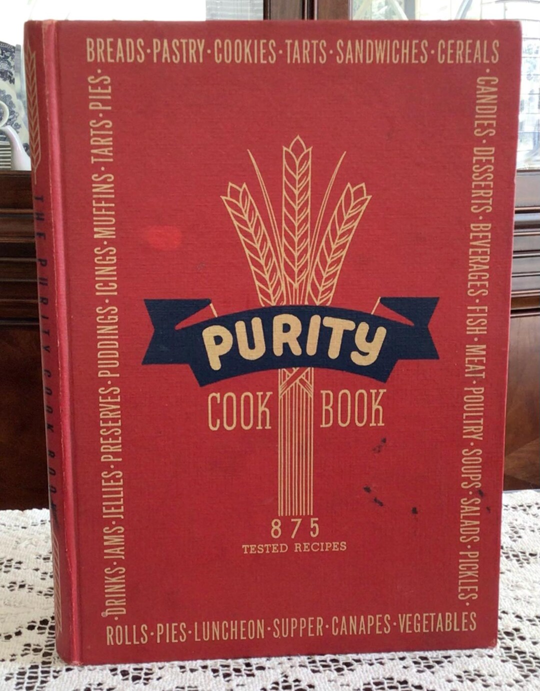 Vintage 1945 Purity Flour Cookbook: Wartime Edition, Canadian Recipes ...