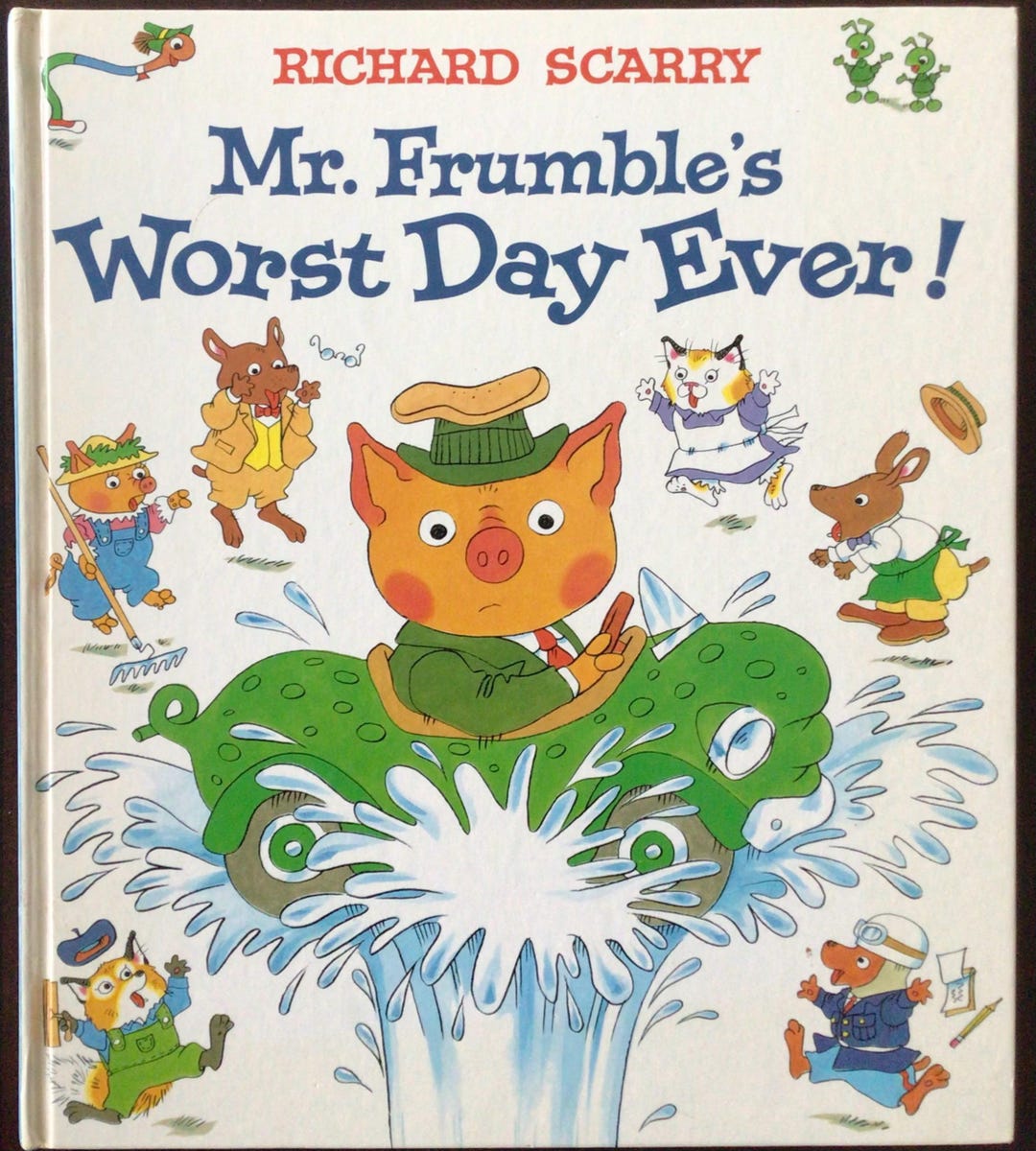 Richard Scarry Mr. Frumble’s Worst Day Ever, Random House, 1991 ...