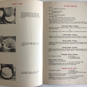 Vintage Recipe Booklet, Jolly Miller Pastel Cakes Made With Purity ...