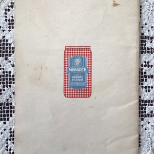 Vintage Recipe Booklet Monarch Flour for Pastry and Cakes happy Bakeday ...
