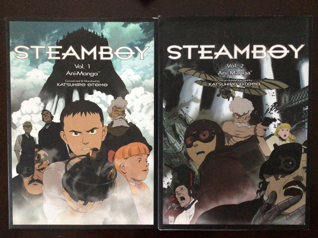 Japanese Manga Steamboy Ani-manga Katsuhiro Otomo Volumes - Etsy