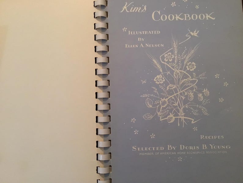 Vintage Kim’s Cookbook for Young People, Doris Young, 1971, Cookbook ...