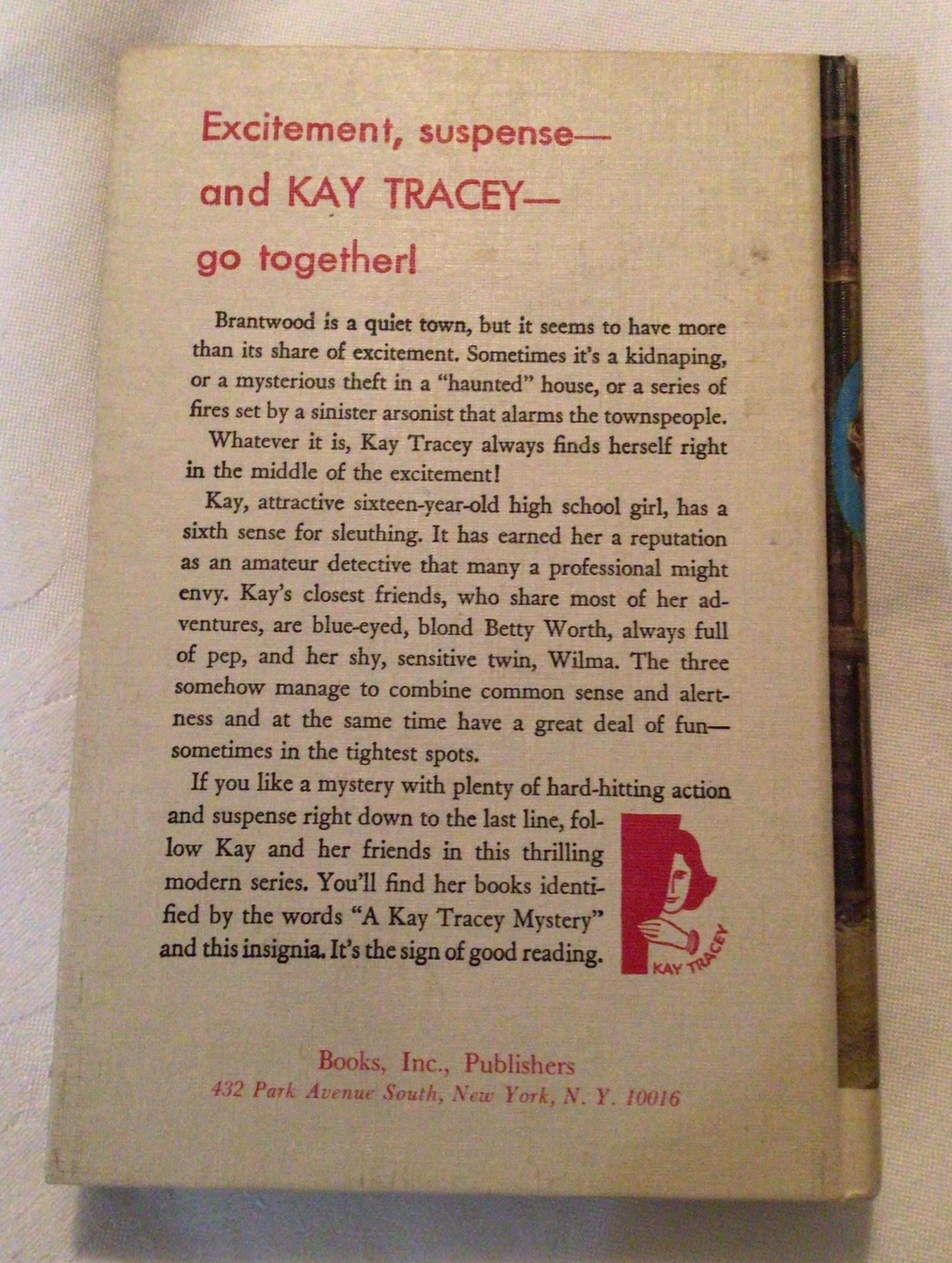 A Kay Tracey Mystery, When the Key Turned by Frances K. Judd, 1951 ...