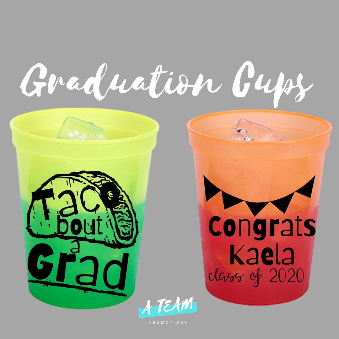 Color Changing Cup - Mood Cup - Custom Graduation Cup - Etsy