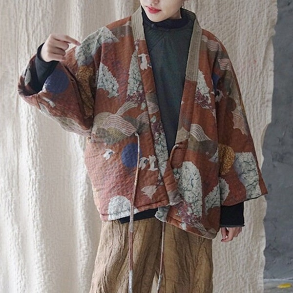 Quilted Japanese Jacket - Etsy