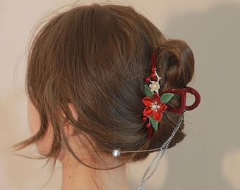 Hair Claw Christmas - Etsy