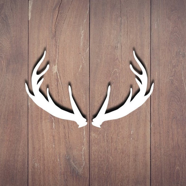Antler Car Decal - Etsy