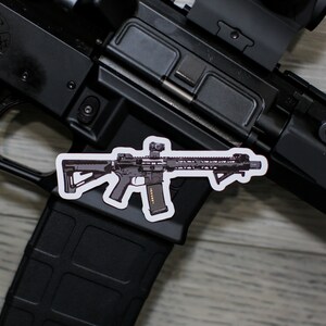 AR15 Sticker, Gun Sticker, Tactical Sticker, Army Sticker, Laptop ...